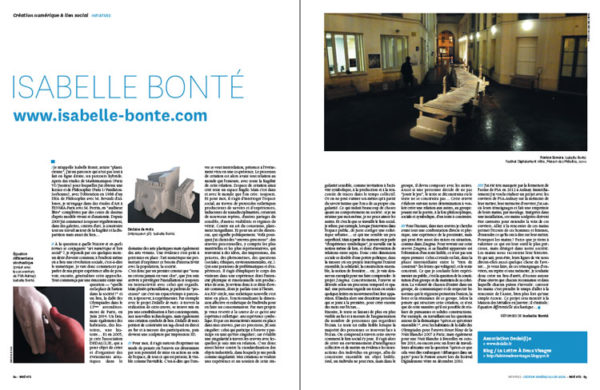 Isabelle Bonté - Magazine des Cultures Digitales
